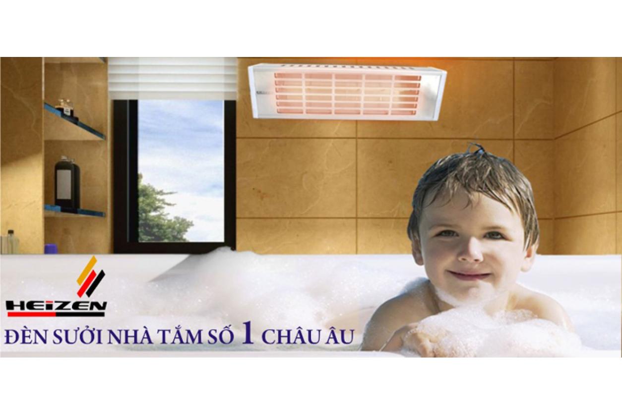 Đèn sưởi nhà tắm Heizen HE-IT610 chống chói mắt