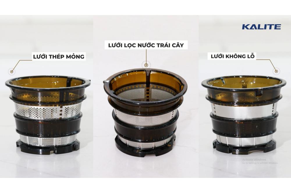 Máy ép chậm Kalite KL-598 Nhập khẩu Thái lan