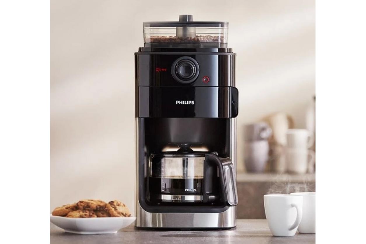 Máy pha cà phê Philips HD7761 có tính năng xay hạt