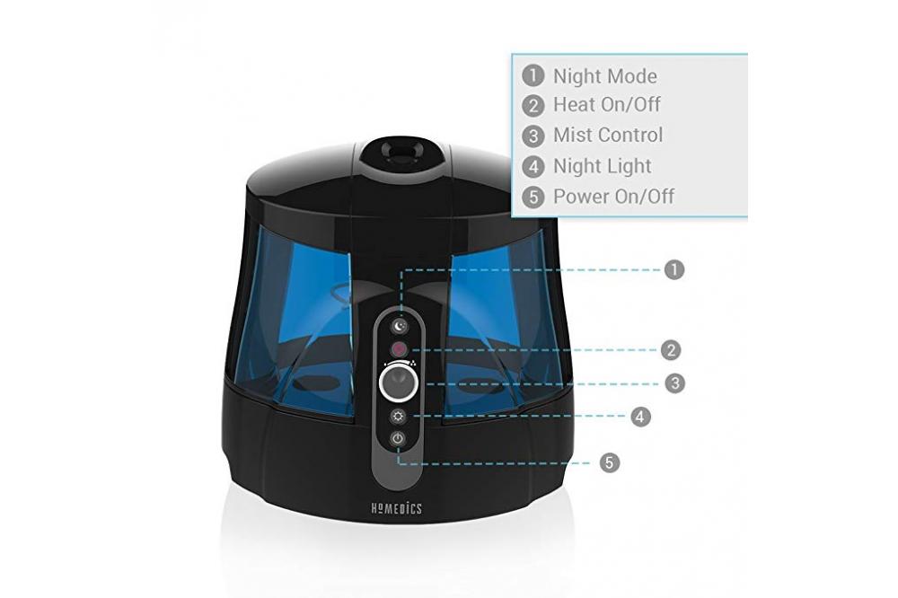 Máy tạo ẩm HoMedics UHE-WM70A nhập khẩu Mỹ