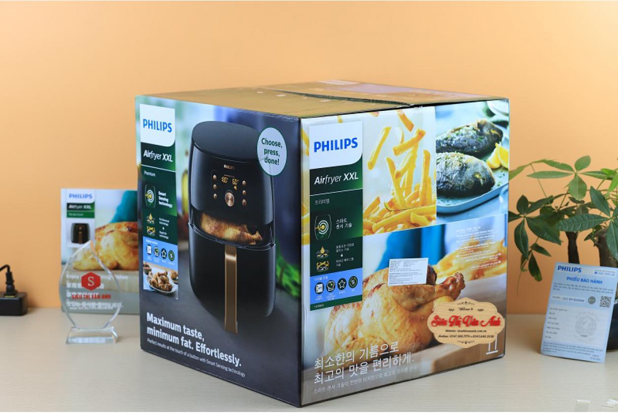 Nồi chiên không dầu Philips HD9860 - Hàng chính hãng